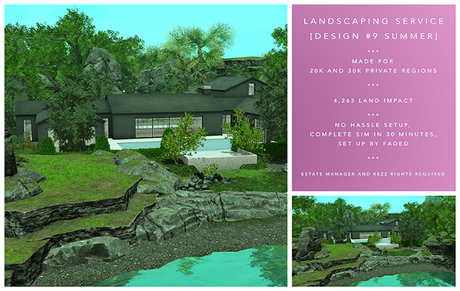 Second Life Marketplace - [F] Landscape 9 - Coastal Cliffs - SUMMER